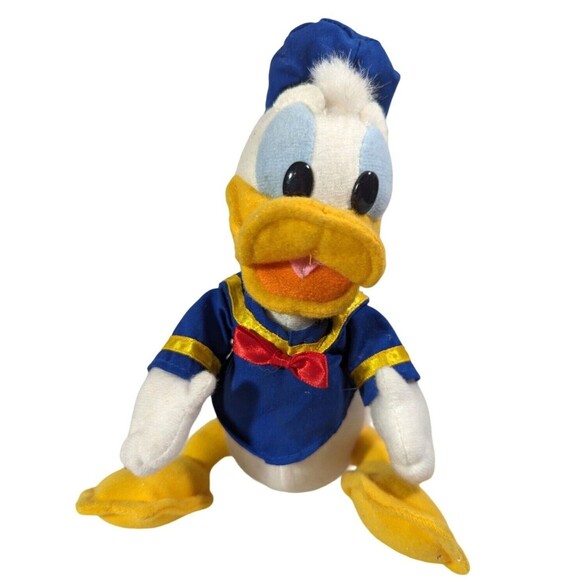 Disney | Toys | Vintage Disney Donald Duck Sailor Bean Bag Plush Inch ...